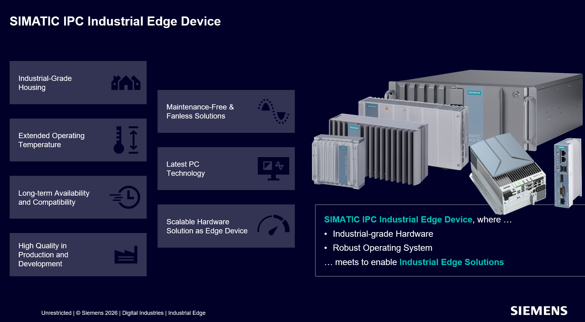 SIMATIC IOT2050 Industrial Edge Device (arm64)