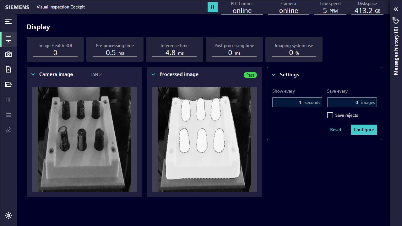 Visual Inspection Cockpit & Engineering Tool